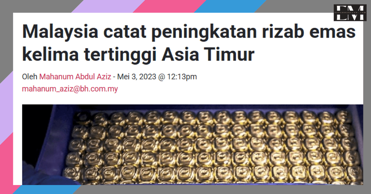'Melayu Tiada Duit' Dakwa O'Reilly. Melayu Simpan Emas. - ekrammarfuadi.com